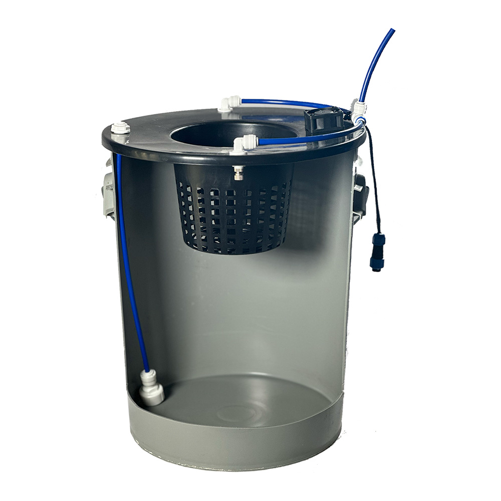 6" Net Pot Bucket (with Fan) for Hang-Ten System - Aero-Gro